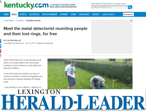 Metal Detecting and Archaeology - Kentucky Unearthed - Scott Clark
